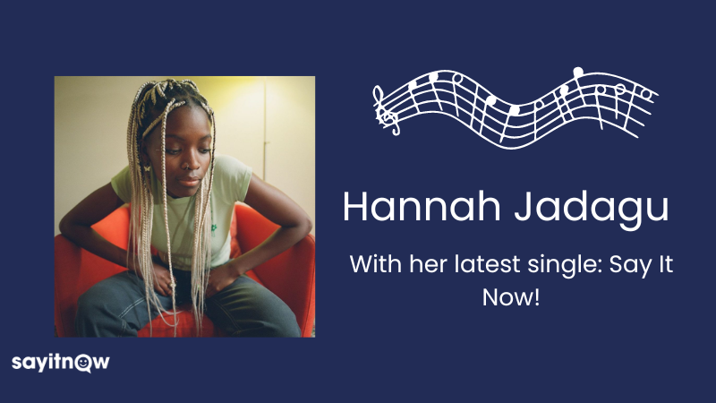 Looks like we have discovered our company theme song! - Say It Now