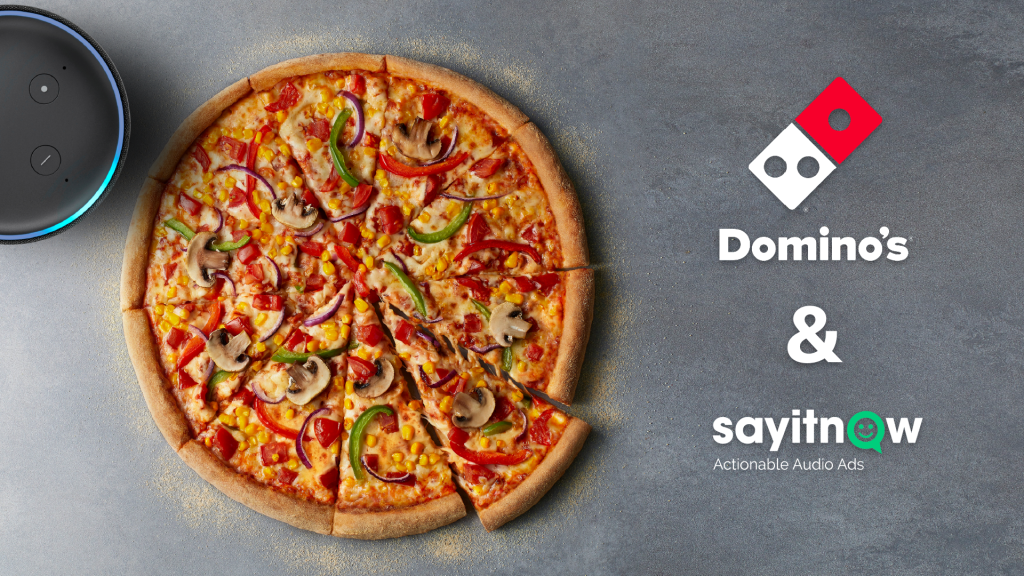 Alexa, Open Dominos - Say It Now